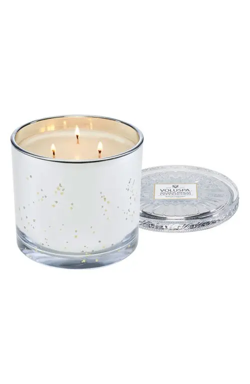Voluspa Silver Birch Peppercorn Three-wick Grande Maison Candle - No Color