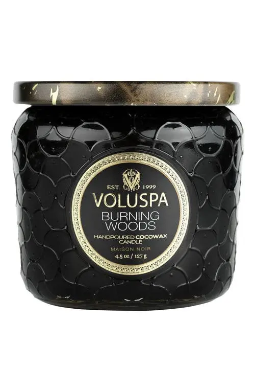 Voluspa Burning Woods Petite Jar Candle - No Color