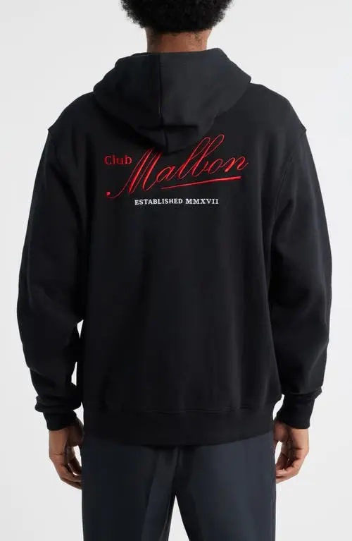 MALBON Cotton Zip-up Hoodie