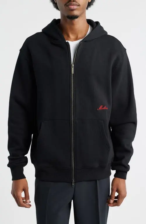 MALBON Cotton Zip-up Hoodie
