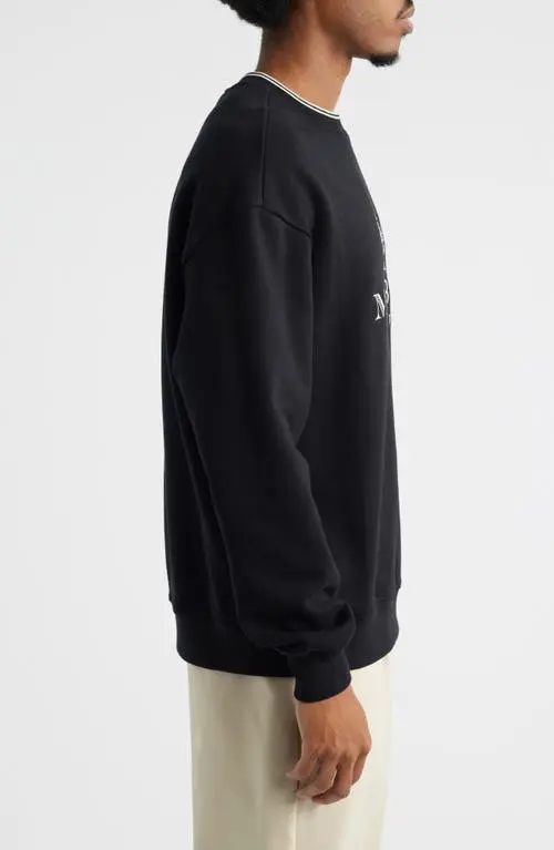 MALBON Monarch Cotton Crewneck Sweatshirt