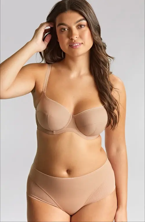 Panache Tango Essence Underwire Balconette Bra - Honey