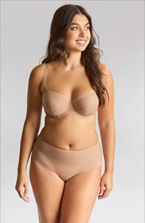 Panache Tango Essence Underwire Balconette Bra - Honey