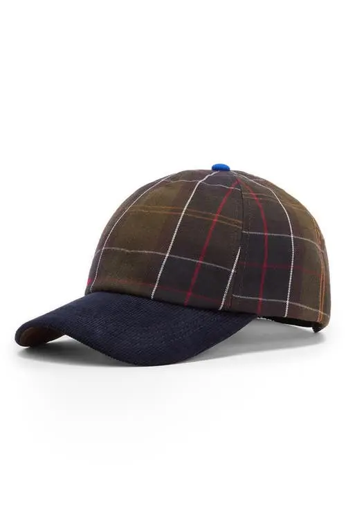 Barbour X Paul Smith Tartan Baseball Cap - Mixed Tartan