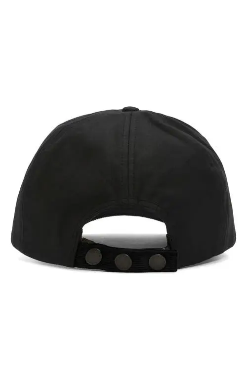 Barbour Ashby Adjustable Baseball Cap - Black