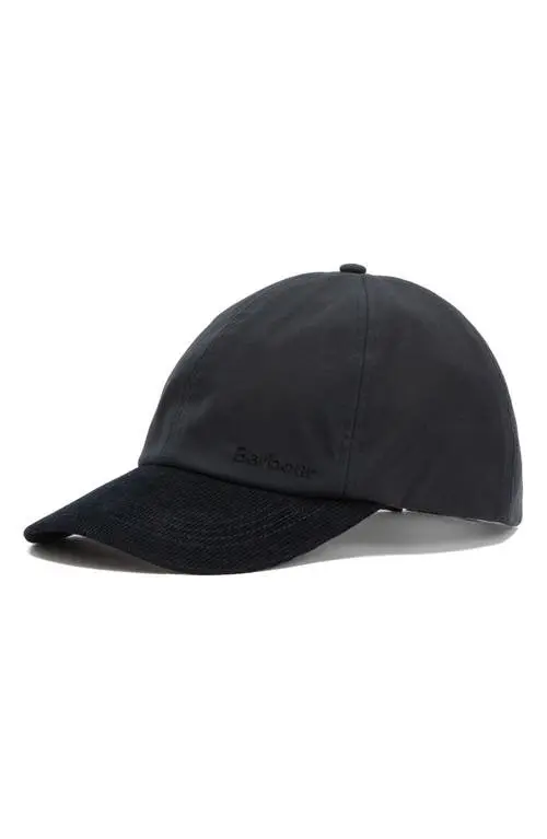 Barbour Ashby Adjustable Baseball Cap - Navy