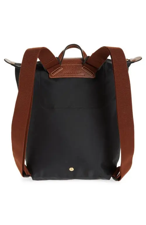 Longchamp Medium Le Pliage Backpack - Black