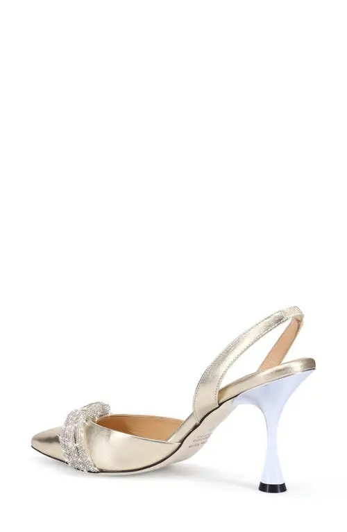 Ron White Pointed Toe Slingback Pumps