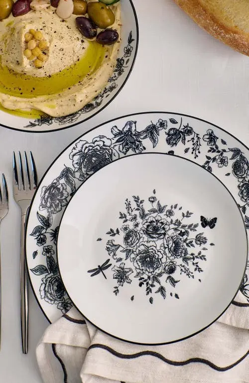 STONE + LAIN Esme Porcelain 16-piece Dinnerware Set