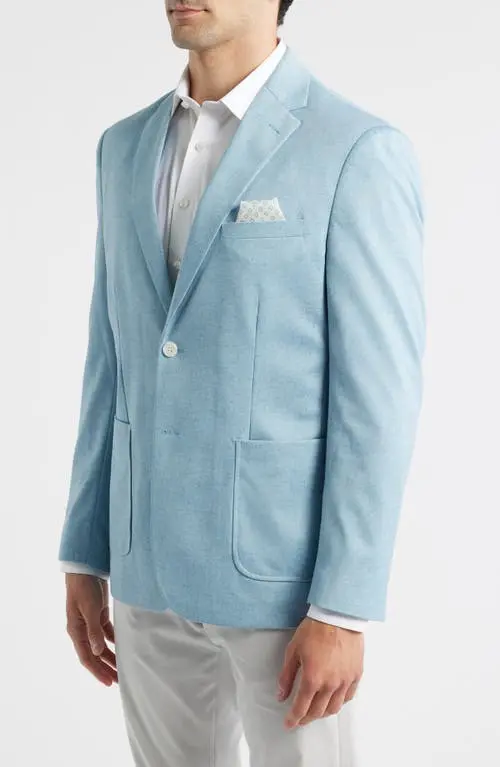 DANIEL HECHTER Neppy Knit Sport Coat - Blue
