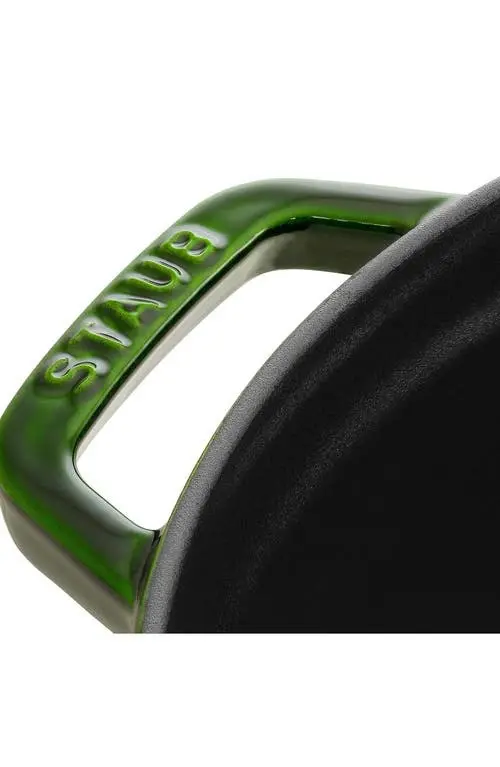 STAUB 2.75-quart Enameled Cast Iron Dutch Oven - Basil