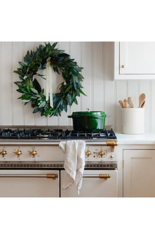 STAUB 2.75-quart Enameled Cast Iron Dutch Oven - Basil