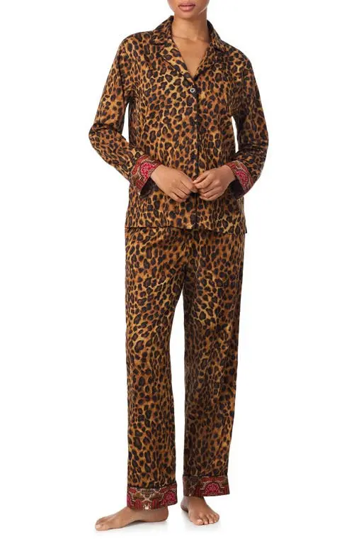 Ralph Lauren Cotton Blend Pajamas - Leopard