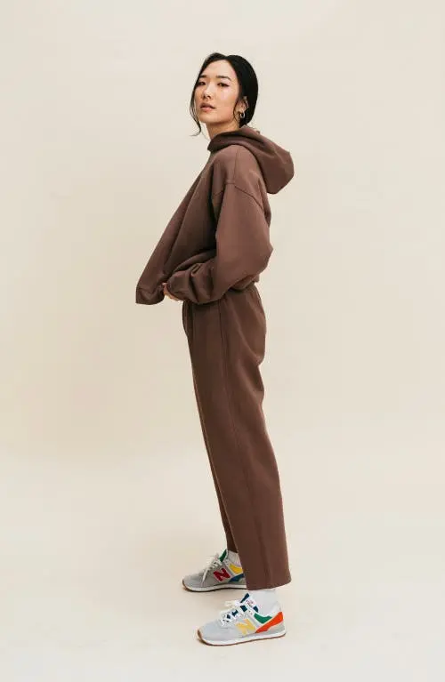OCIO Organic Cotton Teddy Cropped Pants - Rye
