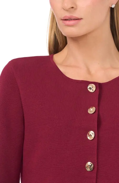 Ted Baker London Collarless Cardigan - Vineyard