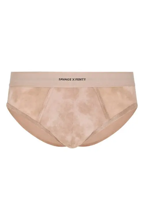 SAVAGE X FENTY Savage X Briefs - Blanc Brown Diffused Camo