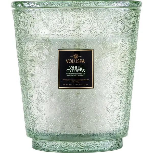 Voluspa Japonica Hearth Candle - White Cypress