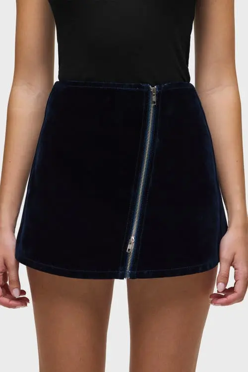 Hudson Jeans Mini Wrap Skort