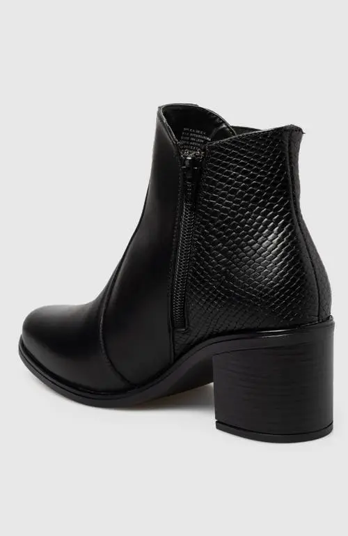 MANELA Alei Block Heel Bootie