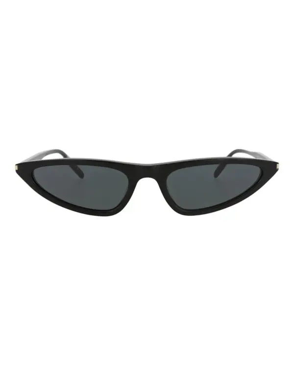Saint Laurent Cat Eye Frame Recycled Acetate Sunglasses - Black Black Black (sl703/30015705/001)