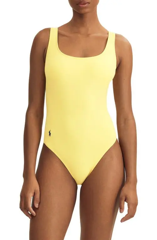 Polo Ralph Lauren Martinique One-piece Swimsuit - Yellow