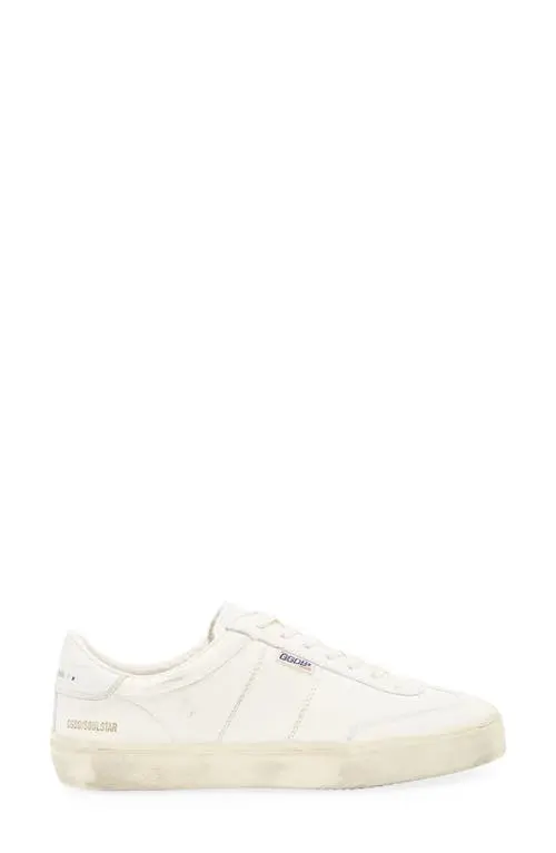 GOLDEN GOOSE Soul Star Low-top Sneakers - White/milk