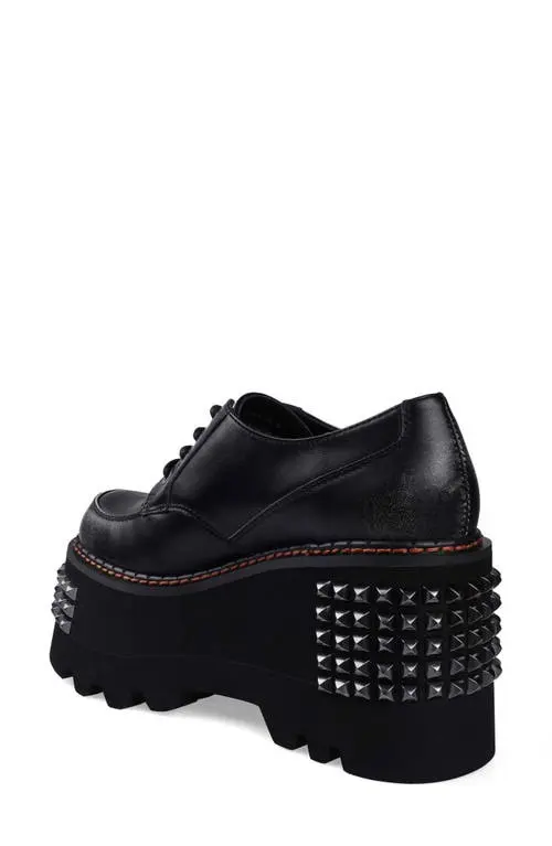 ZIGI Celestina Studded Platform Derby - Black