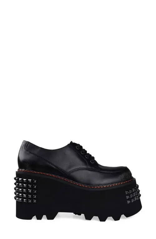 ZIGI Celestina Studded Platform Derby - Black