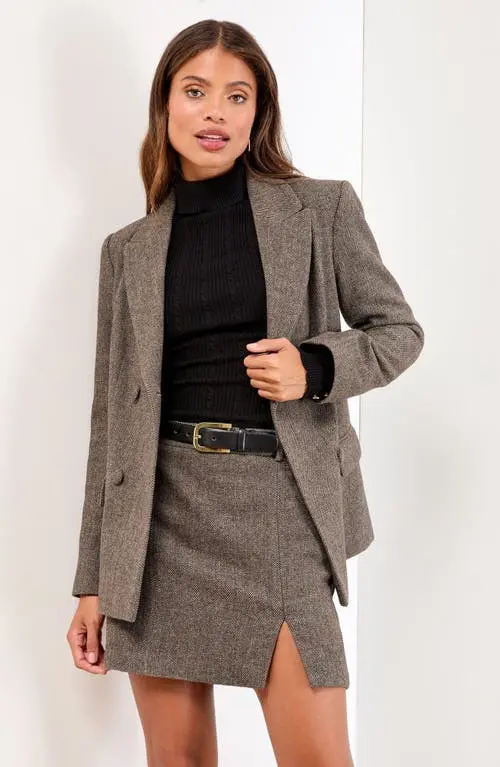 LIPSY Houndstooth Check Mini Skirt