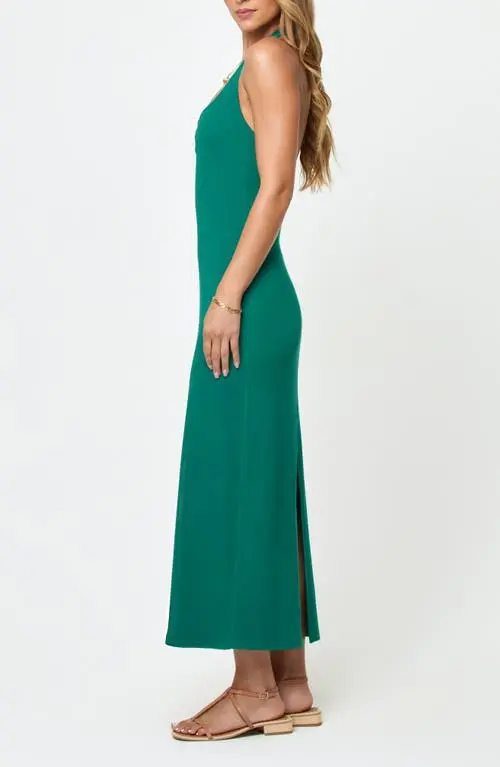 L*Space La Femme Cover-up Halter Maxi Dress - Isle