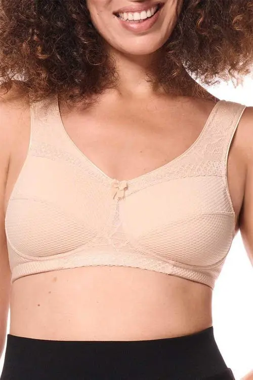 AMOENA Leslie Wire-free Bra - Sand