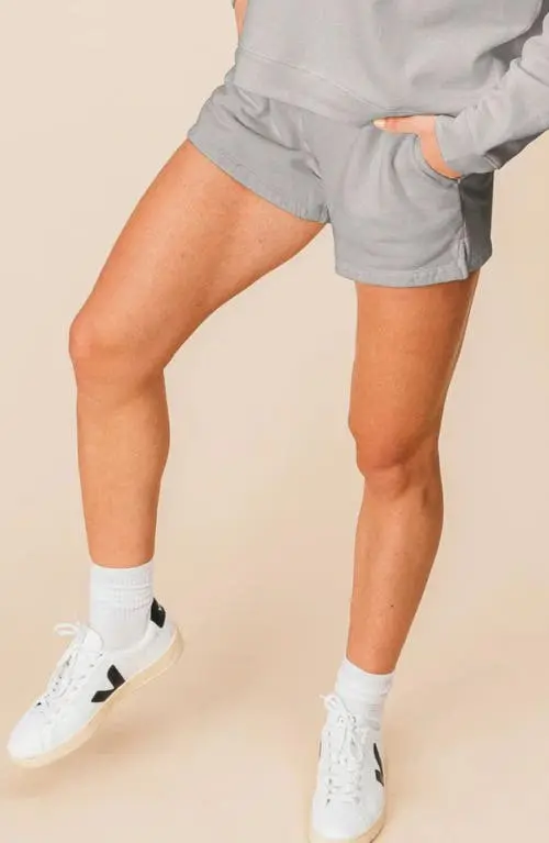 OCIO Organic Cotton Teddy Shorts - Ash