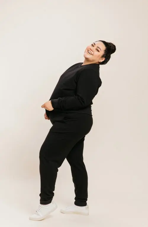 OCIO Crewneck Top - Black