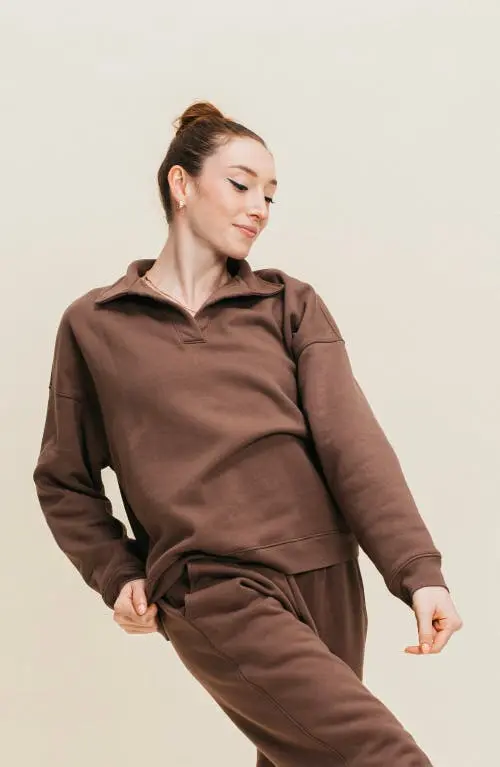 OCIO Organic Cotton Teddy Polo Crew - Rye
