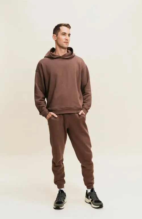 OCIO Organic Cotton Teddy Oversized Hoodie - Rye