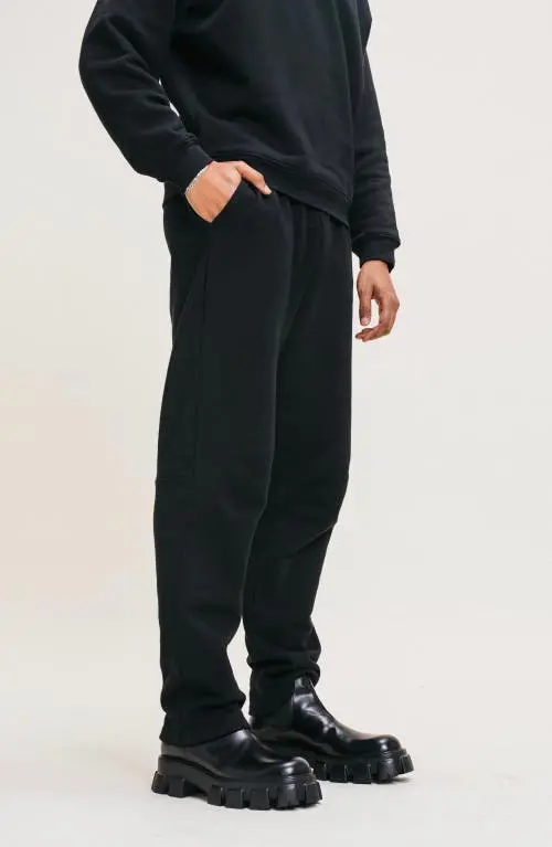 OCIO Organic Cotton Teddy Straight Leg Pant - Black