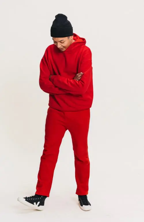 OCIO Organic Cotton Teddy Straight Leg Pant - Pop