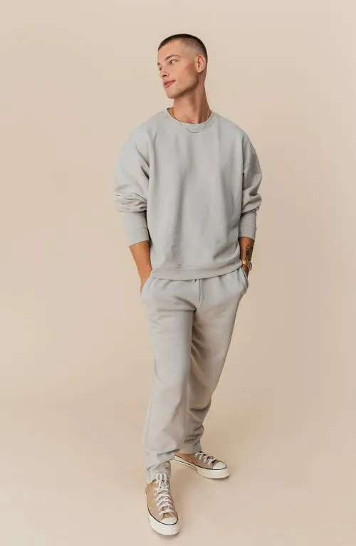 OCIO Organic Cotton Teddy Straight Leg Pant - Stone