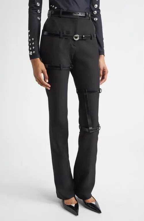 Coperni Multibelt Straight Leg Trousers