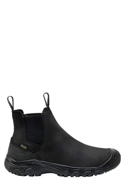 Keen Anchorage Iv Waterproof Chelsea Boot - Black/black