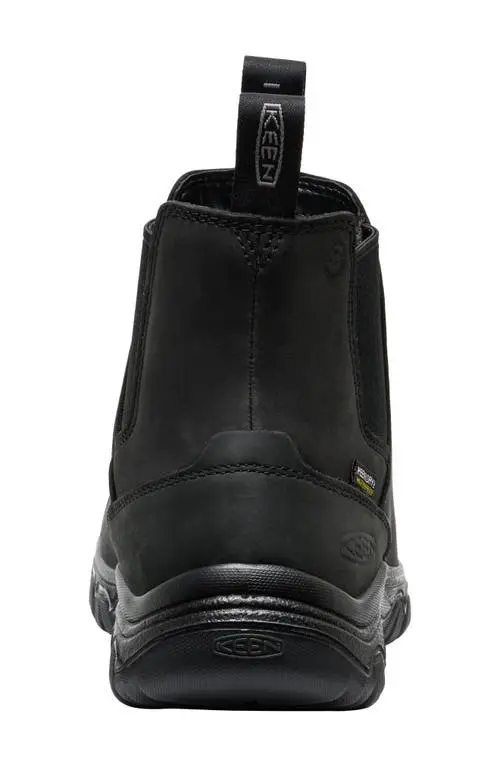 Keen Anchorage Iv Waterproof Chelsea Boot - Black/black