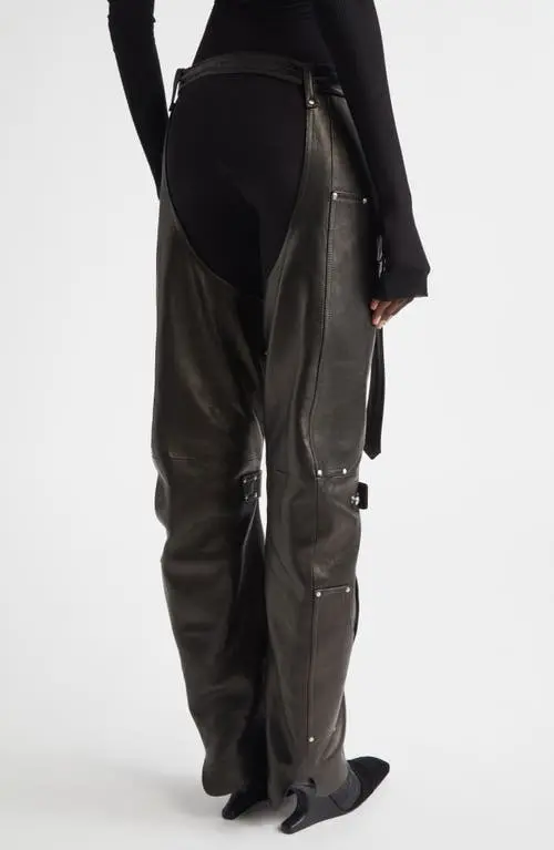 Rick Owens Leo Prothmann Leather Chaps