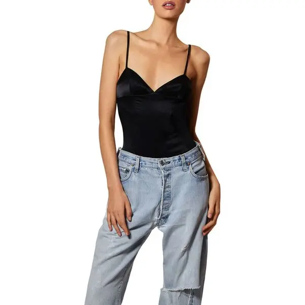 Kiki De Montparnasse Tous Les Jours Bodysuit - Black