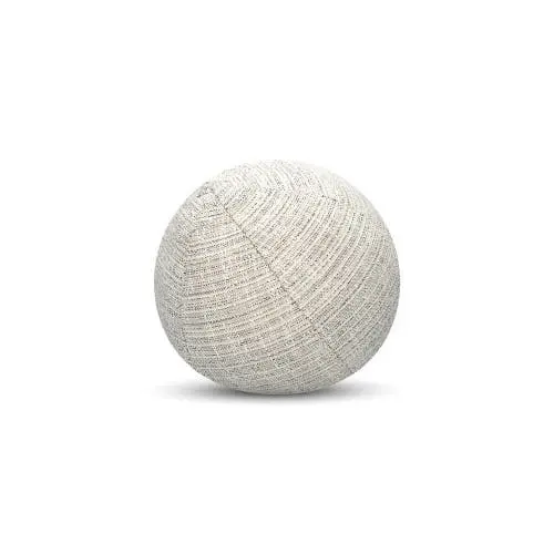 ELAINE SMITH Entity Indoor & Outdoor Woven Accent Orb Pillow - Linen