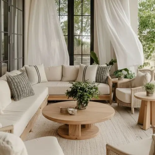 Elaine Smith Entity Indoor & Outdoor Woven Accent Orb Pillow