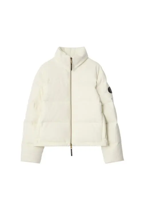 Burberry Cashmere Ambleside Puffer Jacket