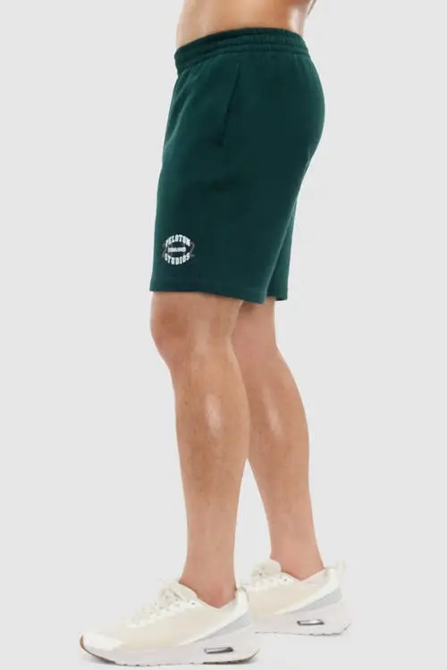 PELOTON Fleece Sweatshort - Pine