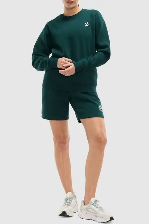 PELOTON Fleece Sweatshort - Pine