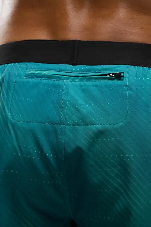 PELOTON 5 In Lined Run Short - Twinkling Rays