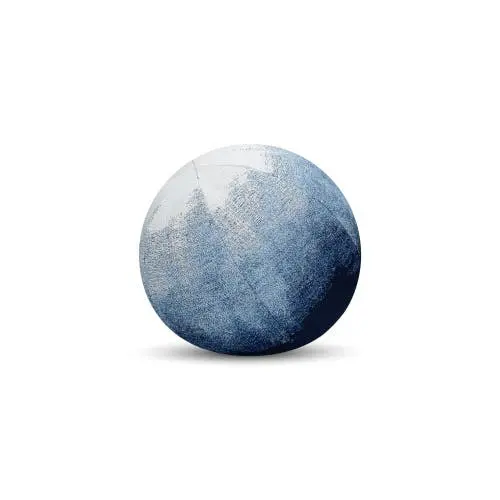 ELAINE SMITH Artful Ombre Indoor & Outdoor Woven Accent Orb Pillow - Midnight